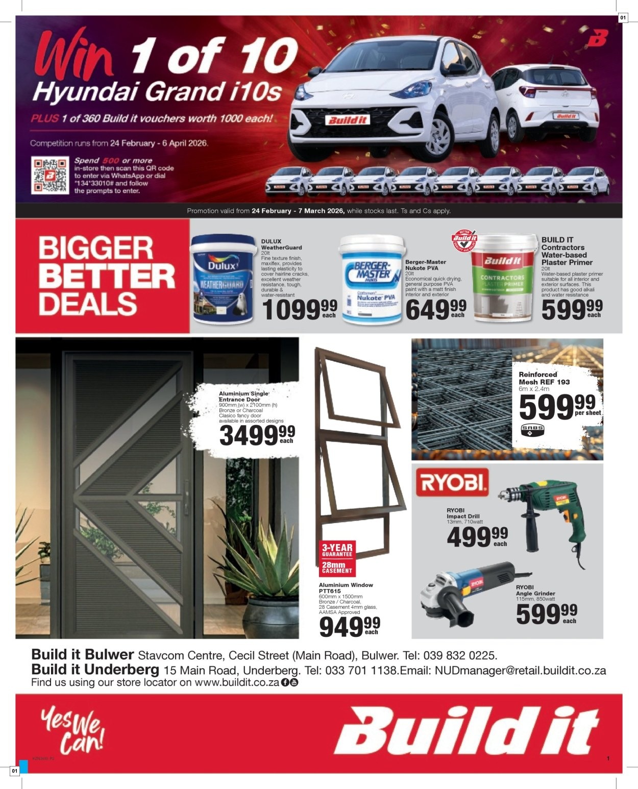 Build It Catalogue 24 Feb–6 Apr – 8 pages