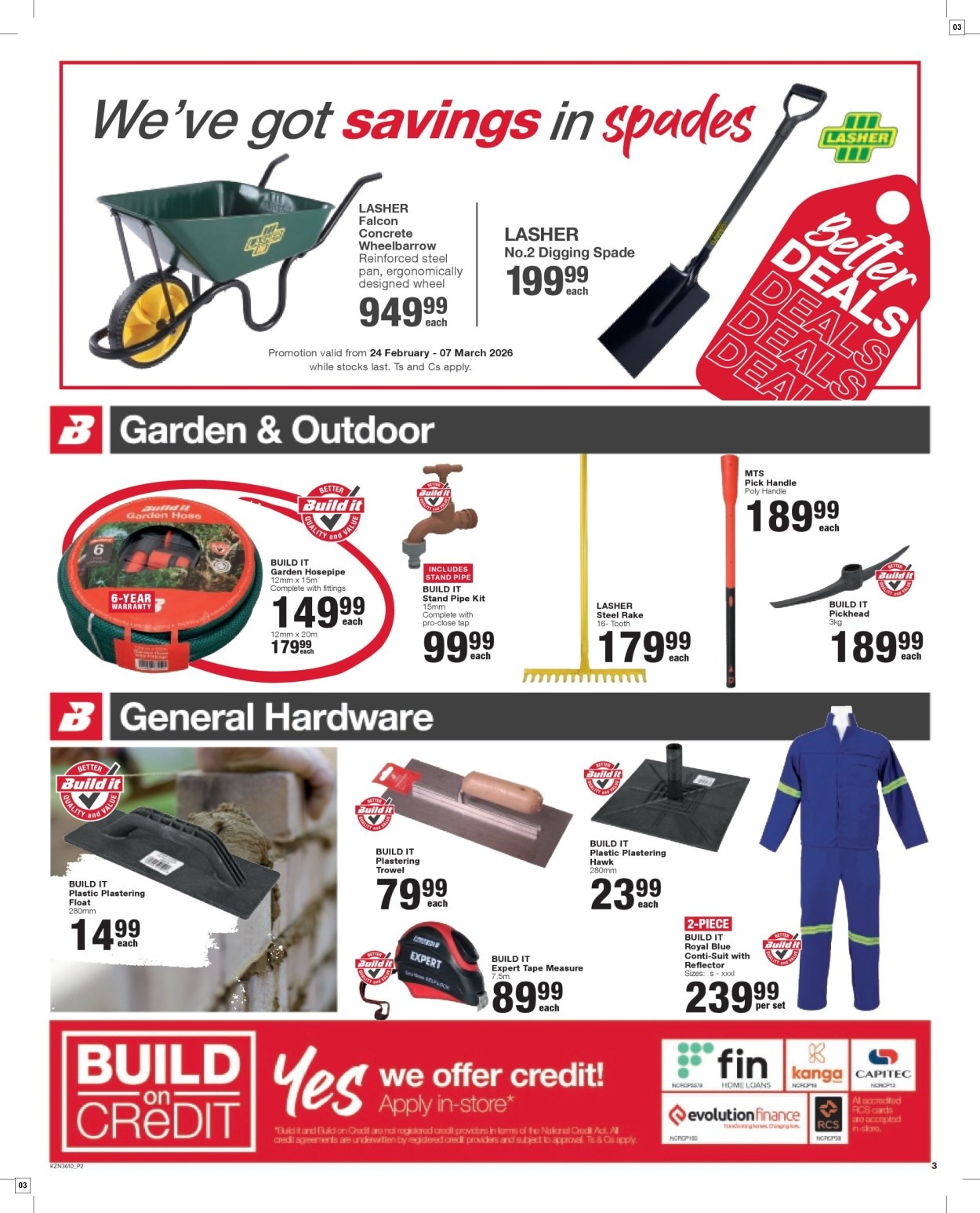 Build It Catalogue 24 Feb–6 Apr – 8 pages