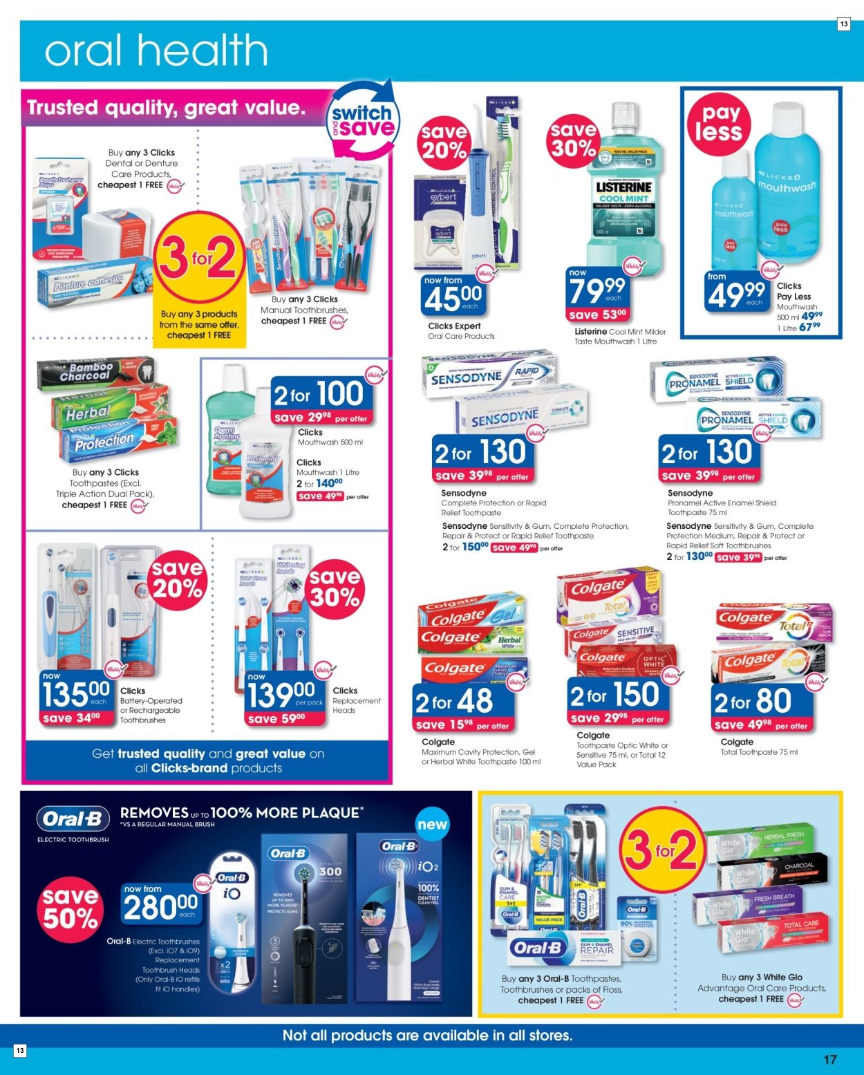 Clicks Catalogue 8 Oct–22 Oct – 44 pages