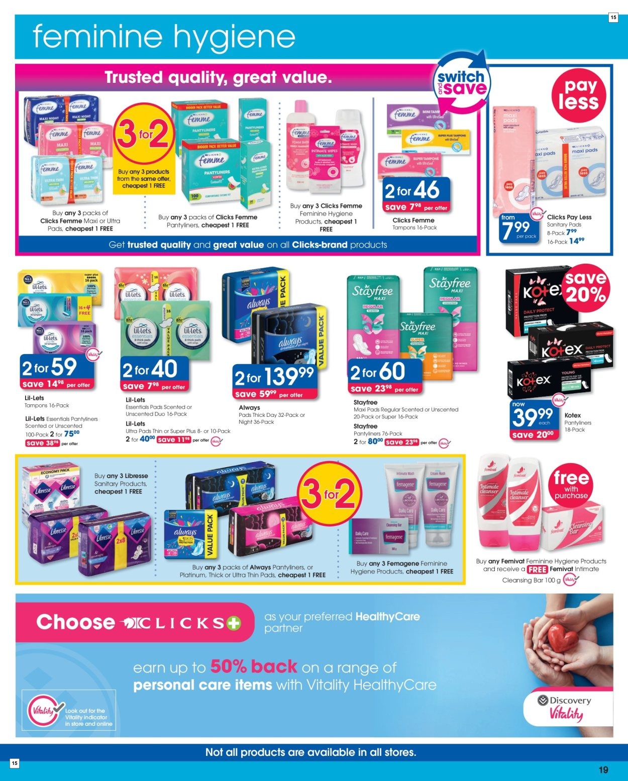 Clicks Catalogue 8 Oct–22 Oct – 44 pages