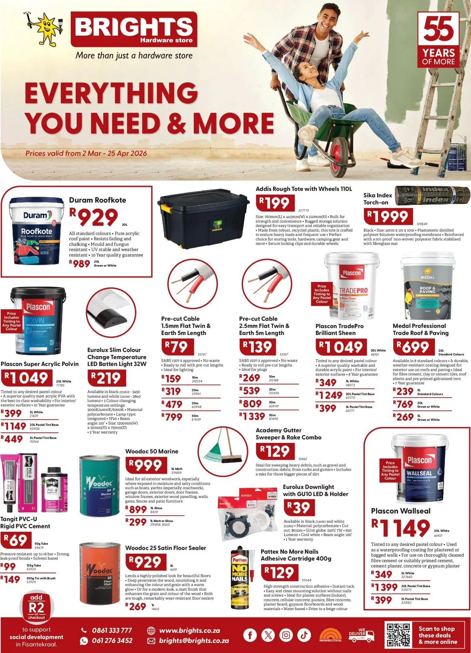 Brights Hardware Catalogue 25 Apr–30 Jun – 1 active special