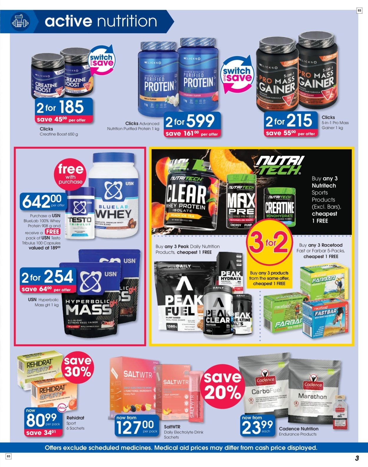 Clicks Catalogue 25 Feb–24 Mar – 32 pages