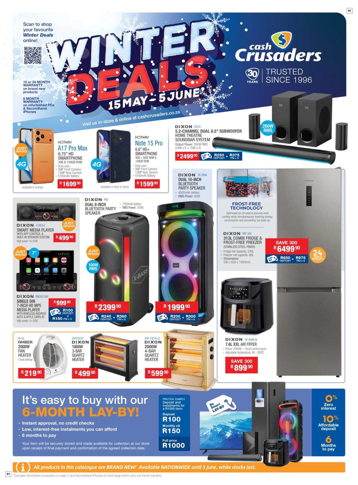 Cash Crusaders Specials this week – 1 catalogue live now