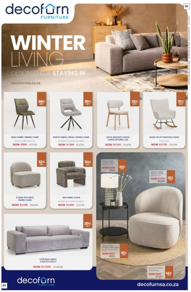 Decofurn Furniture Specials this week – 9 catalogues live now